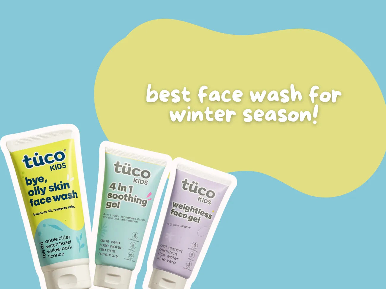 Winter Face Wash for Kids: Preventing Dryness – Tuco Kids