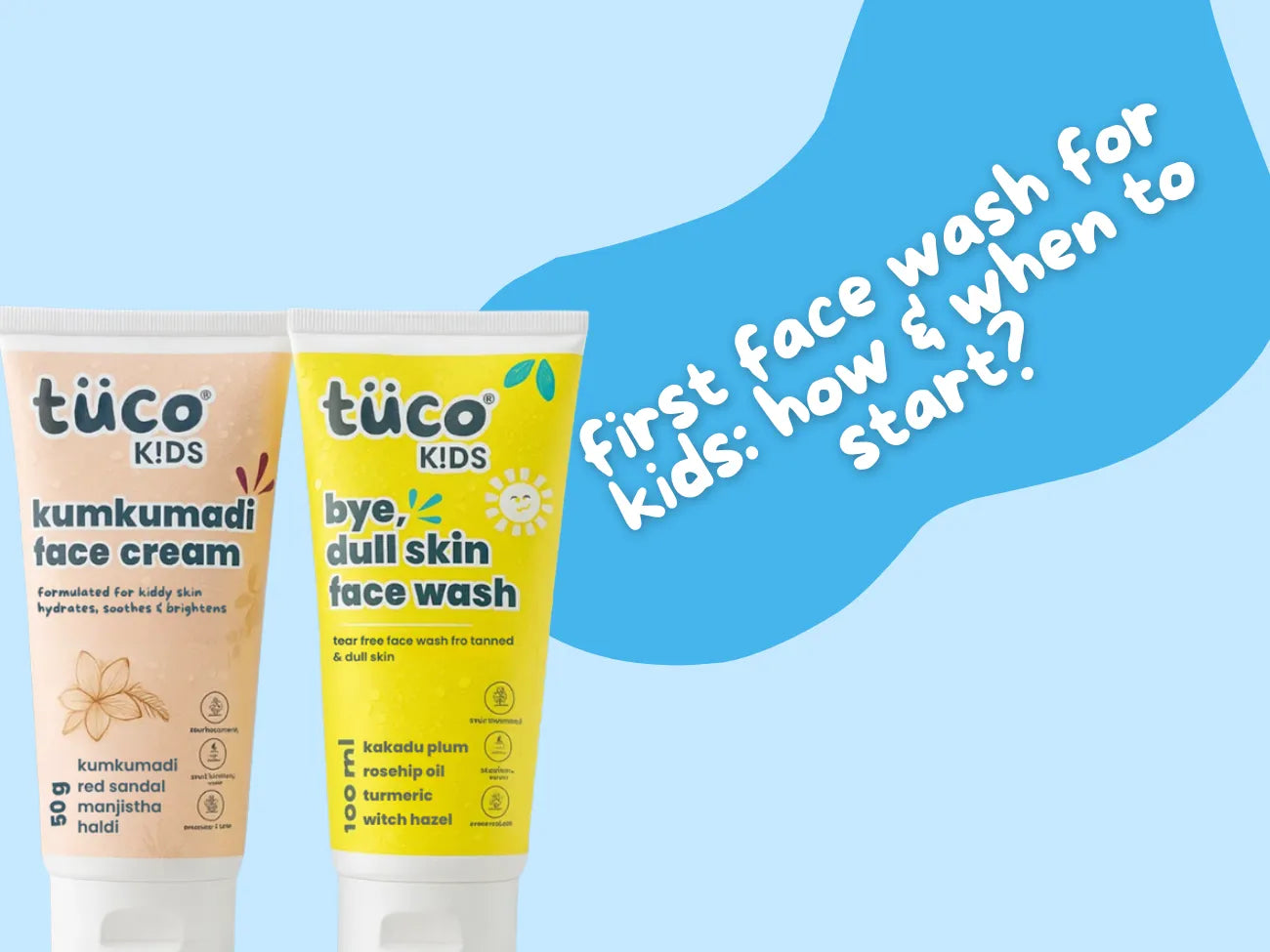 Kids Face Wash Introduction: Age and Technique Guide – Tuco Kids