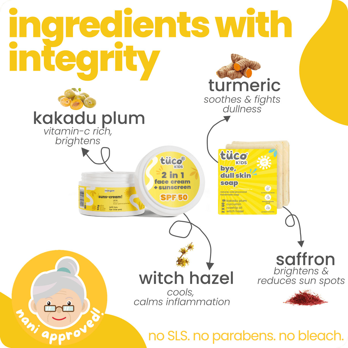 Tuco Kids Dull Skin Kit | Natural Skincare for Detanned, Even-Toned Skin